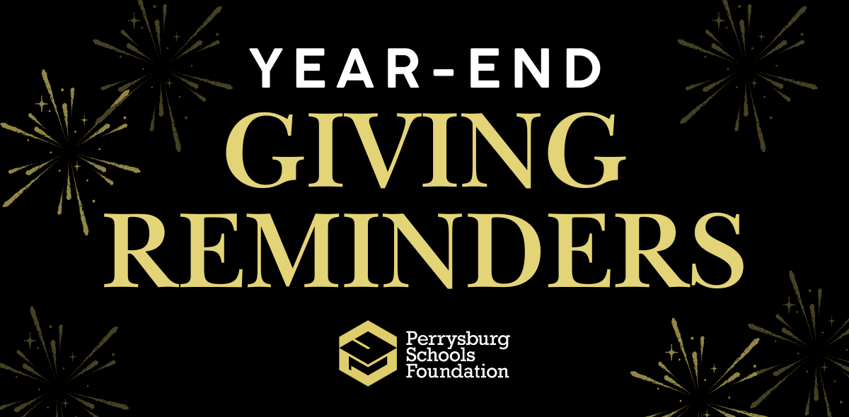 Year-End Giving Reminders - Perrysburg Schools Foundation